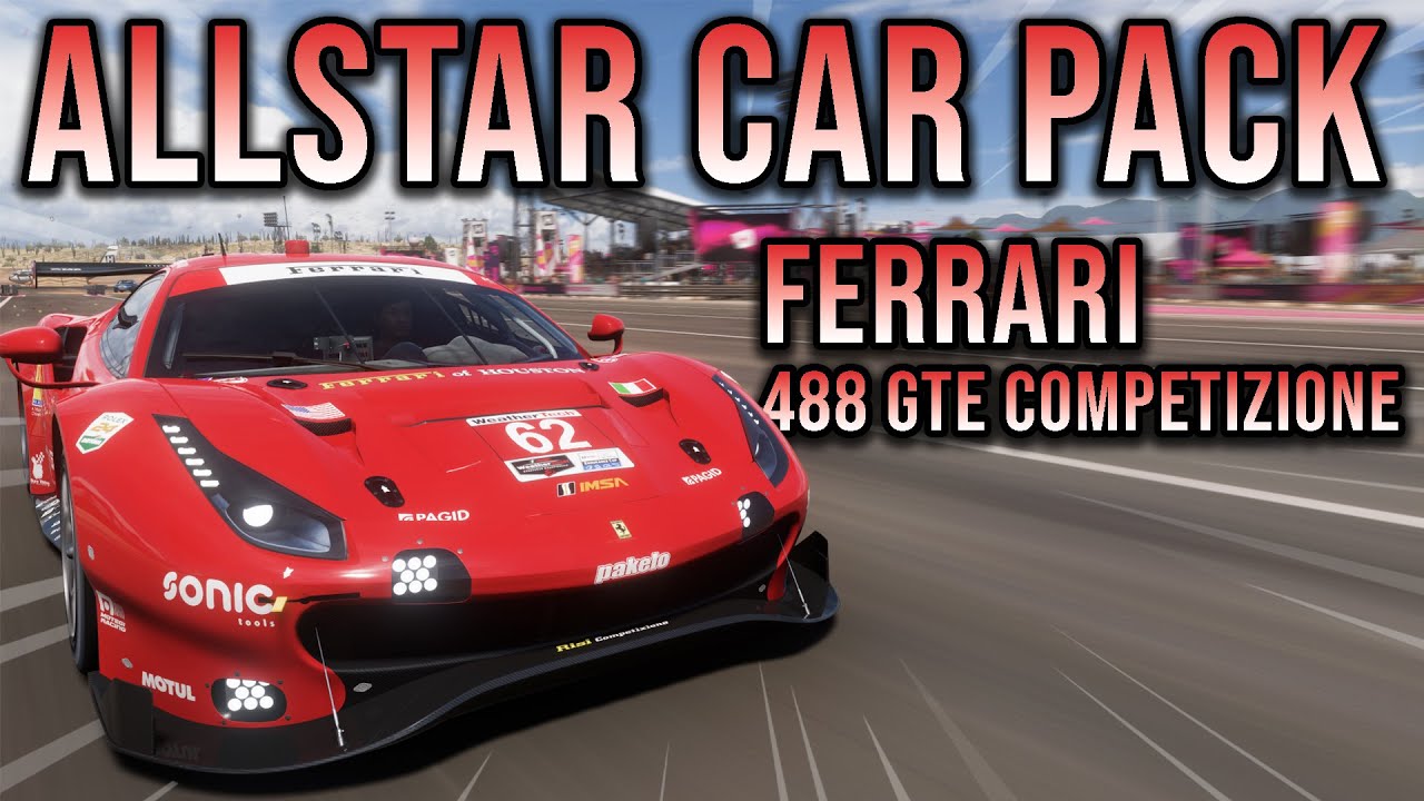Forza Horizon 5 : The Best Ferrari!! (FH5 Allstar Car Pack) - YouTube