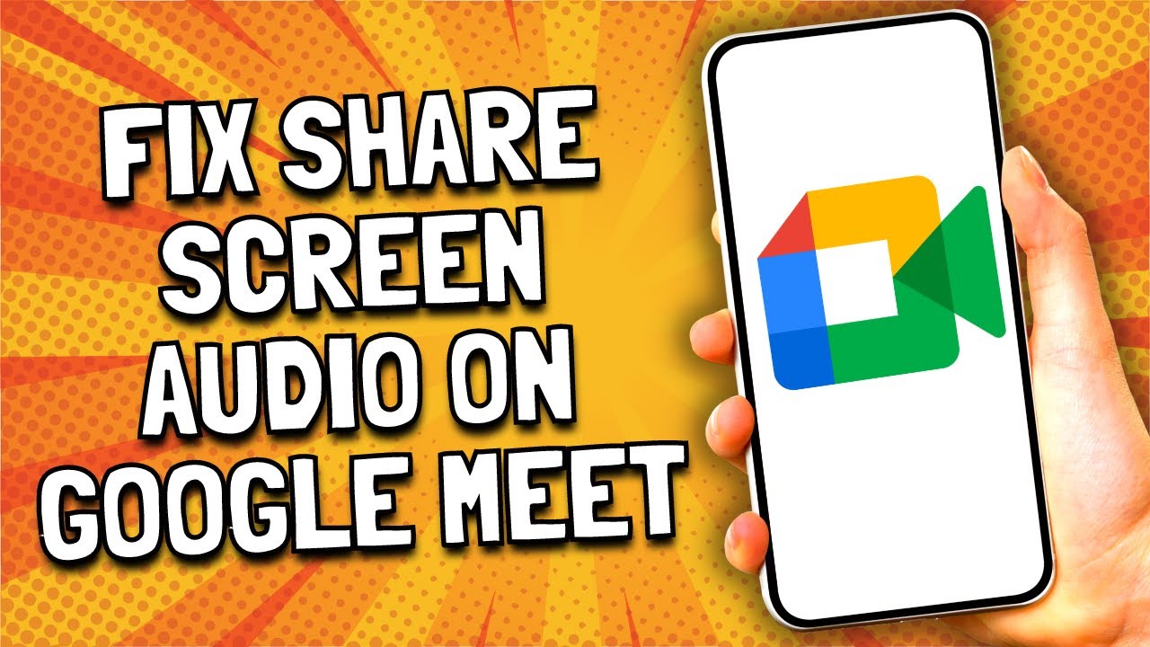 How To Fix Share Screen Audio On Google Meet - Simple! - YouTube