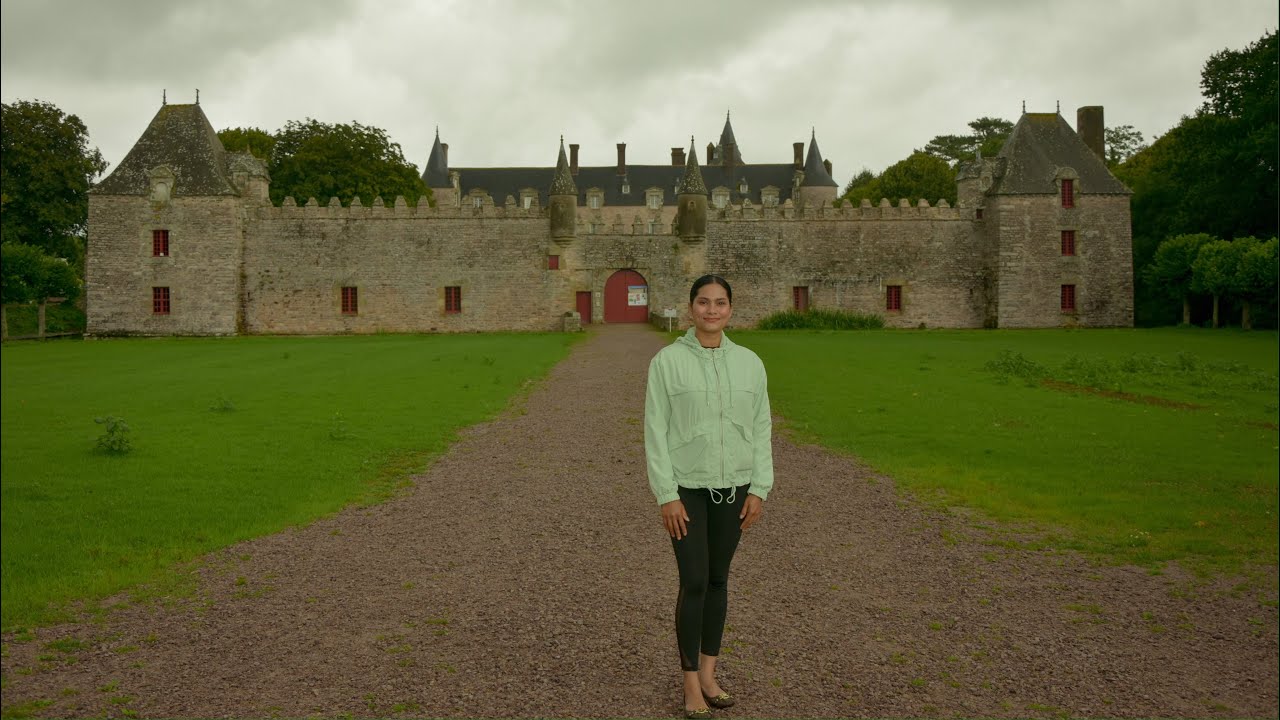 Visit to temple in france/មកលេងប្រាសាទនៅតំបន់សមុទ្រទេសភាពស្អាត😘 - YouTube