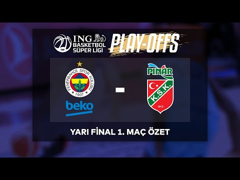 BSL Play-Off Yarı Final Özet | Fenerbahçe Beko 83-79 Pınar Karşıyaka