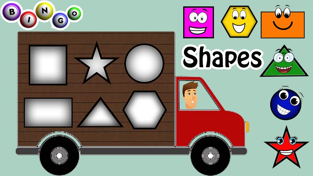 Learn Shapes for Children | Kids Nursery Rhymes | Surprise Shapes ...