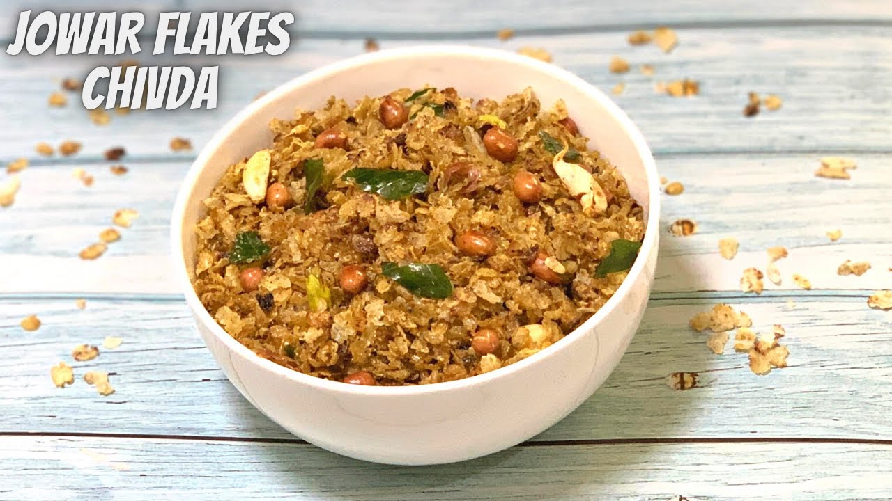 Jowar Chivda | jowar flakes chivda | Gluten free snacks | Jowar recipes ...