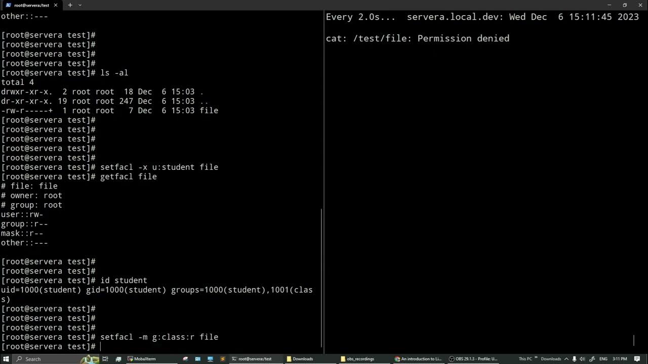 Linux Acl Permissions Getfacl Setfacl Explained Youtube