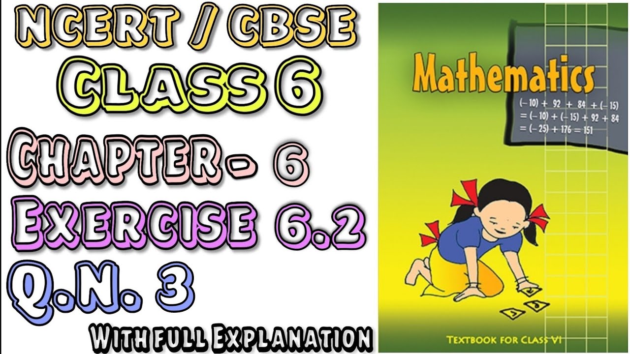 Ncert Class 6 Maths Exercise 6 2 Question Number 3 Integers Chapter 6 Ncert Class 6 Maths Exercise 6 2 Question Number 3 Integers Chapter 6