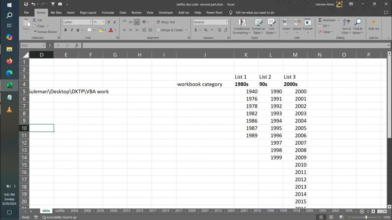 VBA code to dynamically add new sheets in new workbooks - YouTube