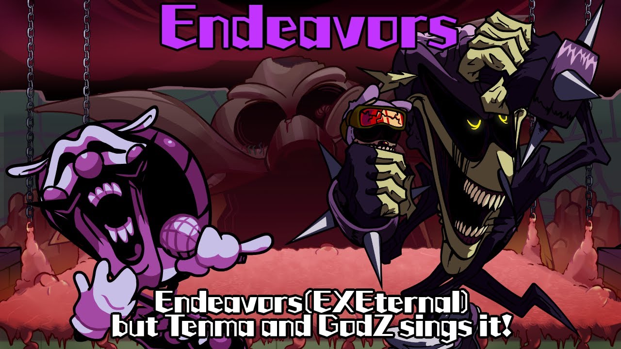 Endeavors / But Tenma and GodZ sings it! (FNF Cover) - YouTube