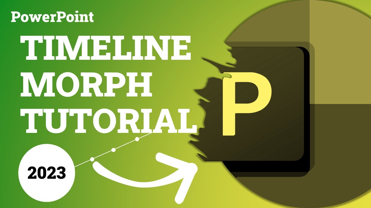 Social Media timeline morph transition in PowerPoint - Step-by-Step ...