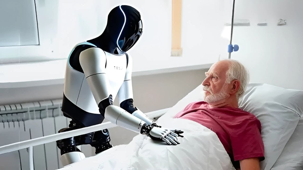 Elon Musk’s 2025 Optimus Gen 3 AI Powered Nursing Robot with Grok 3 ...