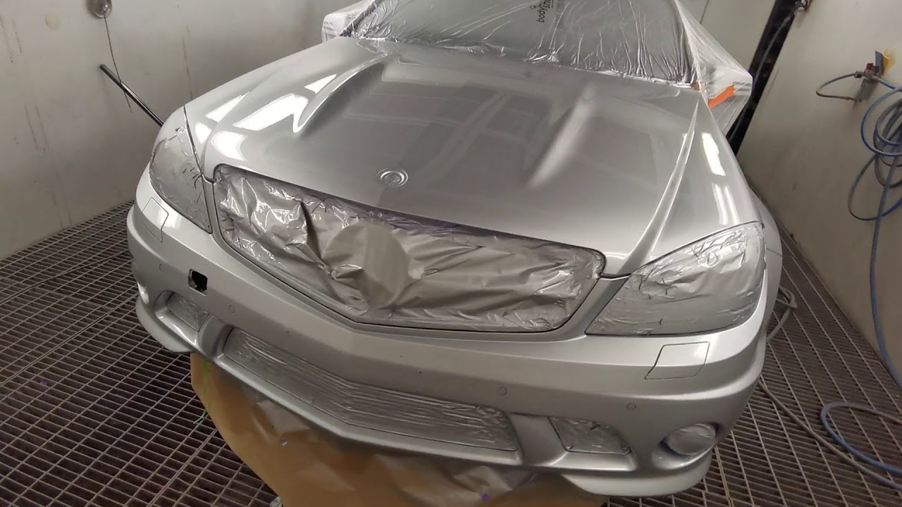 Mercedes AMG C63 respray - YouTube