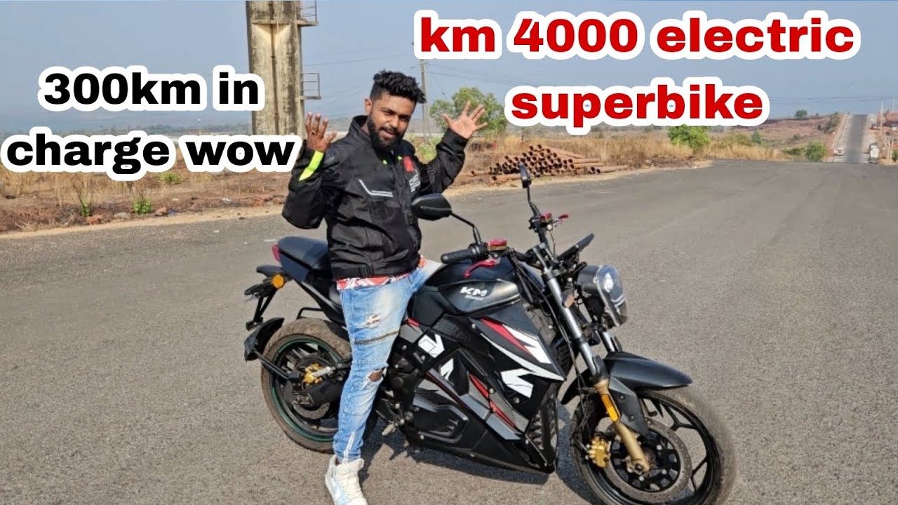 kabira mobility km 4000 electric superbike - YouTube