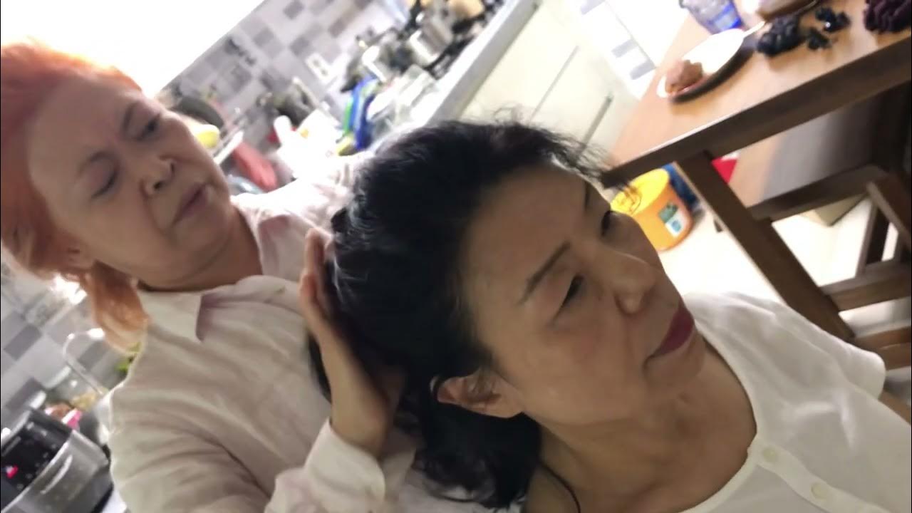 동생머리 전문가 손길 - YouTube