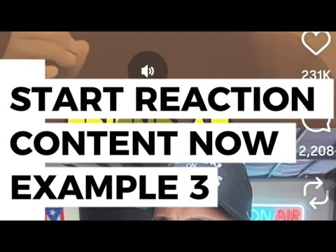 How to start Reaction content creation|example3 - YouTube