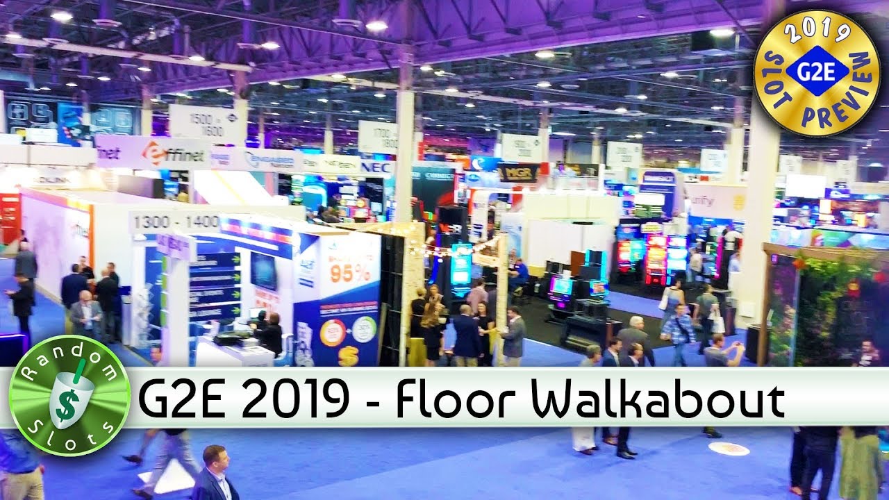 G2E 2019 (#G2E2019) Show Floor Walkabout - YouTube