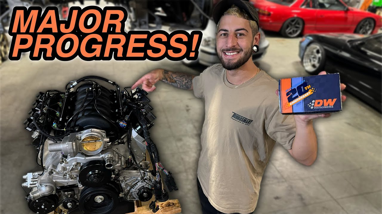 LS3 Long Block Fully Assembled-Full Fuel System and Harness COMPLETE ...