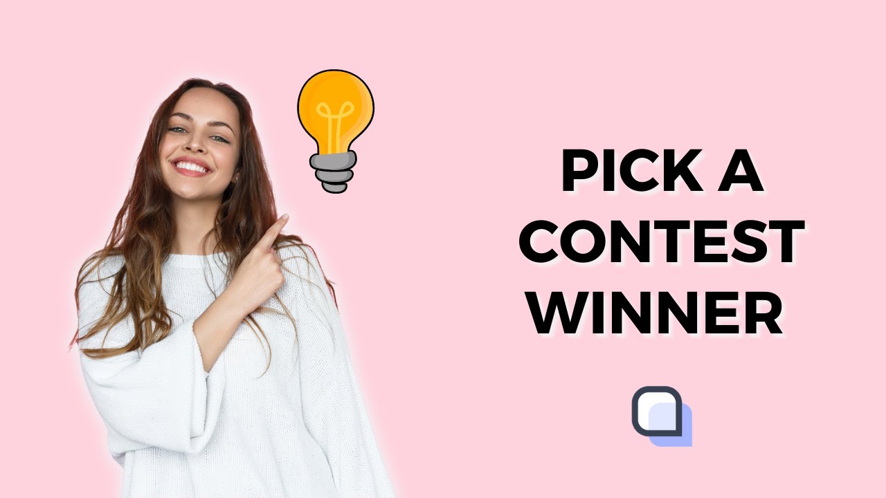 Pick a Contest Winner in PB - YouTube