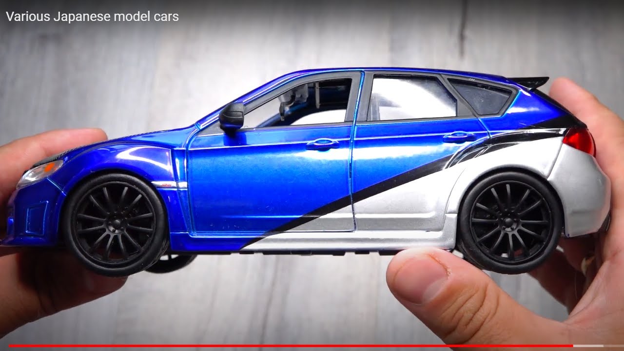 Various Japanese model cars - YouTube