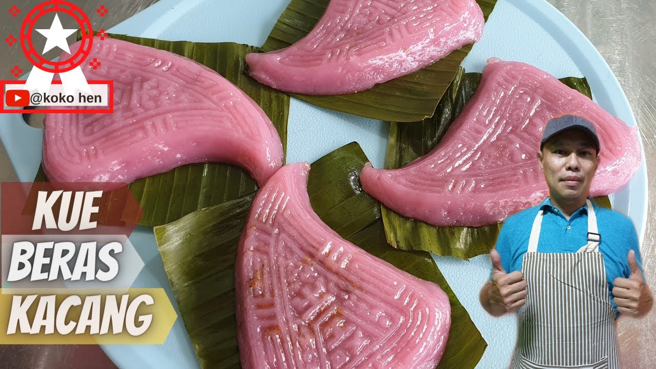 CARA BUAT TIO CIU KUE !!!! kue kacang beras - YouTube