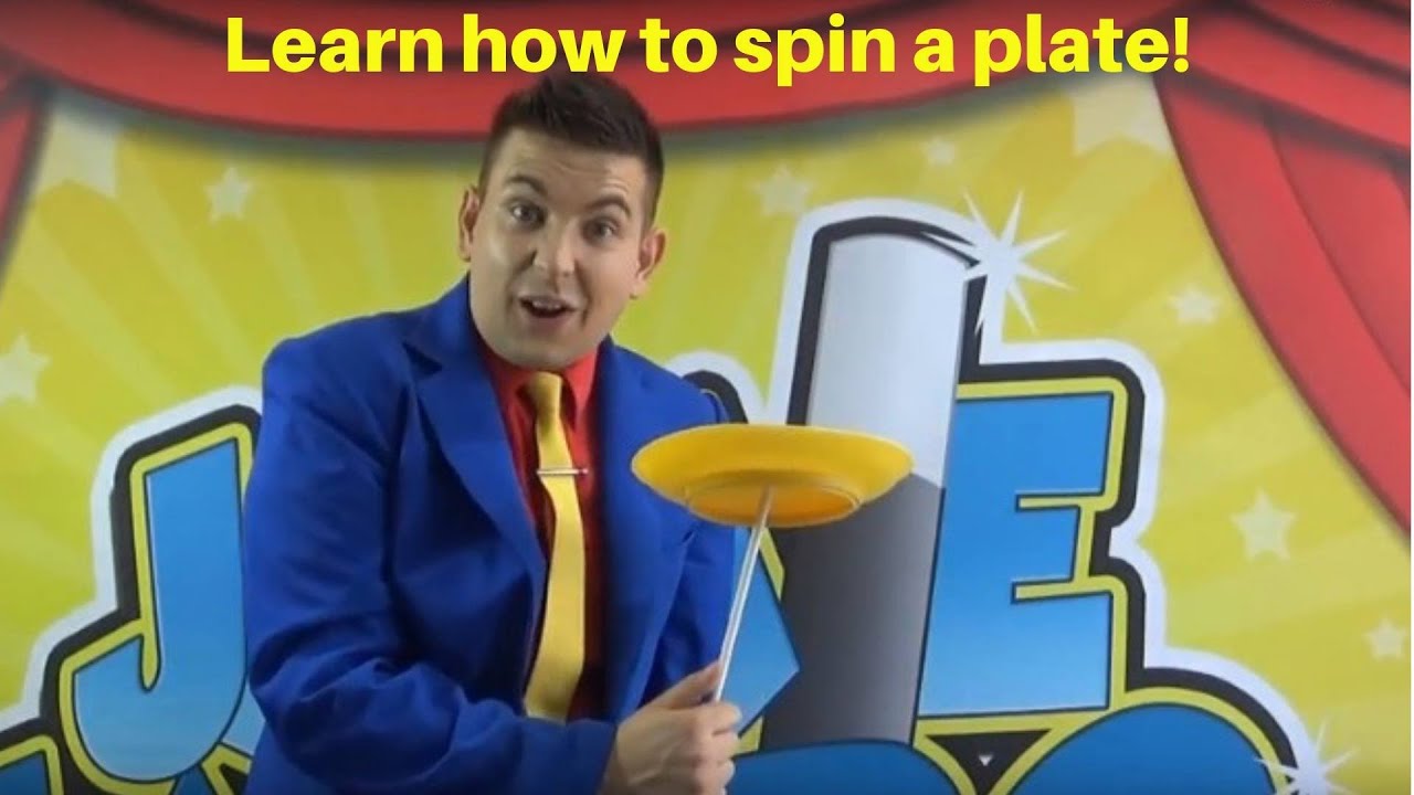 How to Spinn a plate with Jamie Jambo - YouTube