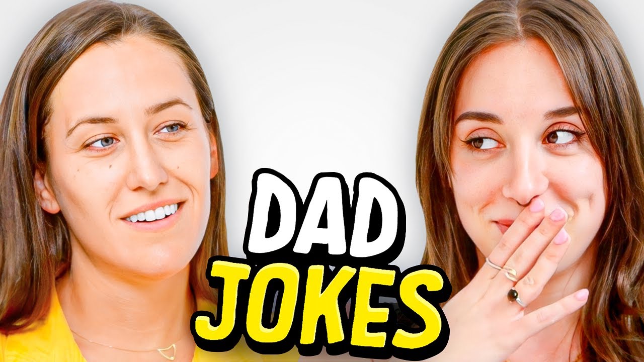 Dad Jokes | Don't laugh Challenge | Sam vs Abby | Raise Your Spirits - YouTube