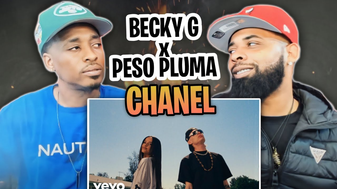 AMERICAN RAPPER REACTS TO-Becky G, Peso Pluma - Chanel (Official Video ...