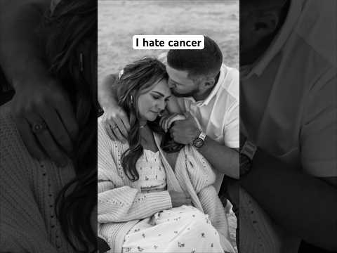 Haley is still fighting. When times get hard, stand by your spouse. #cancer #family #grief