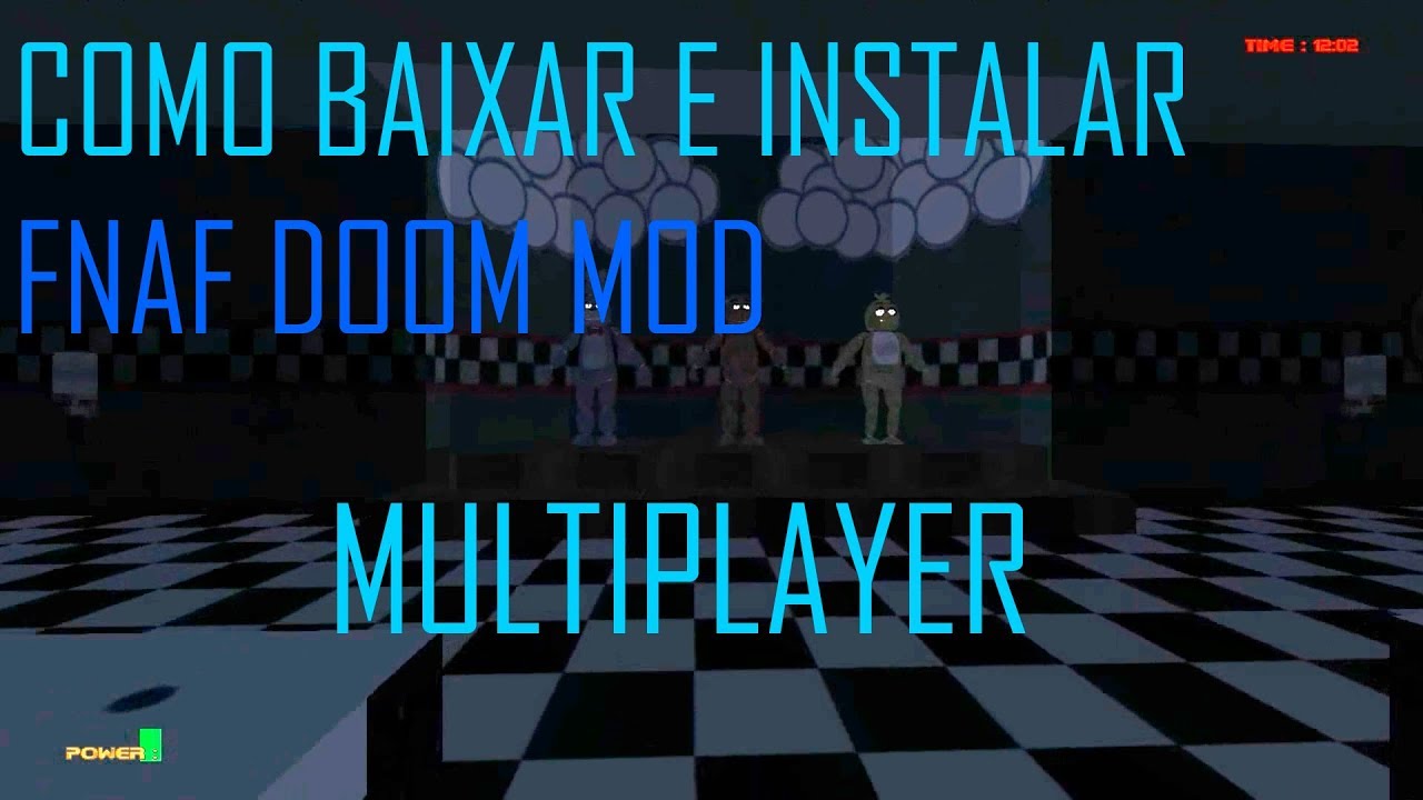 Tutorial: Como baixar e instalar FNAF DOOM MOD!!! - YouTube