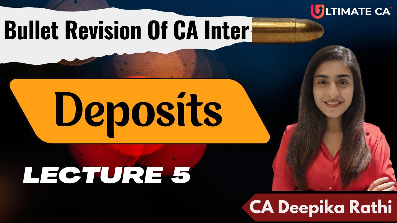 Bullet Revisions CA Inter Nov 23 Attempt By CA Deepika Rathi - YouTube