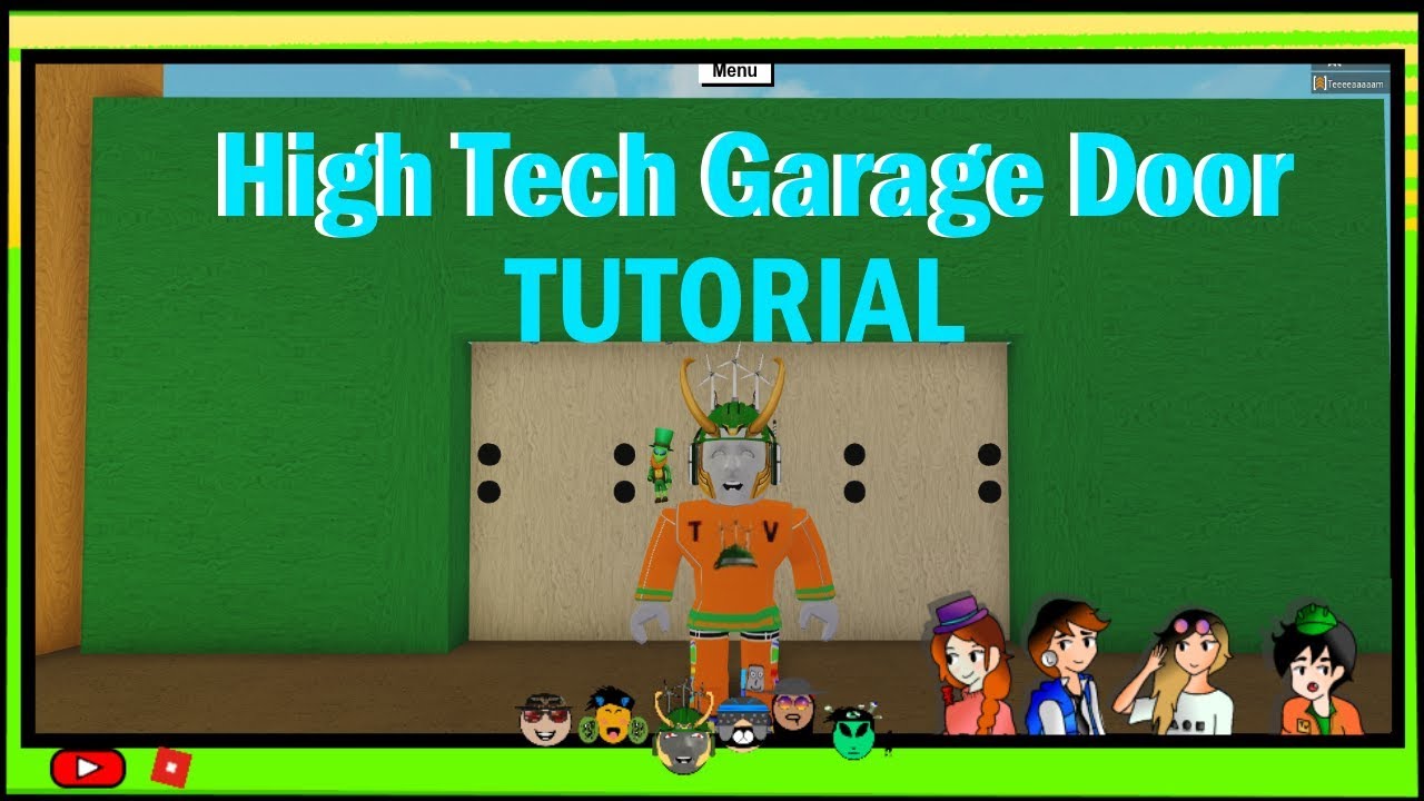 Roblox Lumber Tycoon 2 High Tech Garage Door Tutorial Youtube 4386