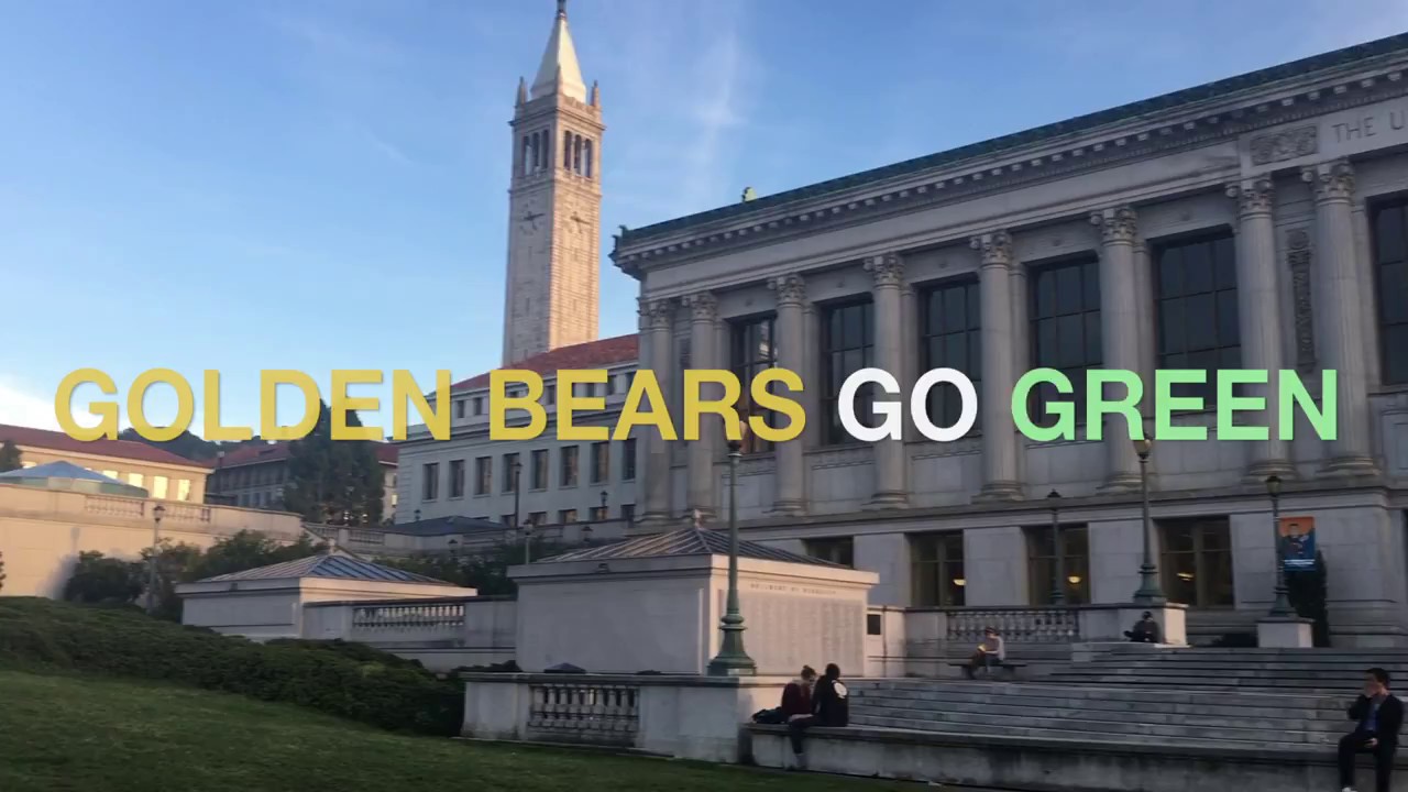 UC Berkeley | Golden Bears Go Green - YouTube