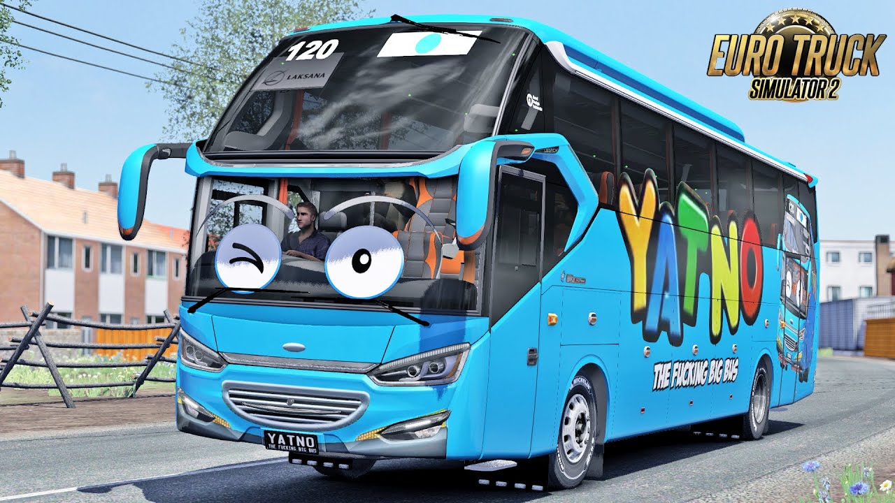 Bus Yatno Ngblong Santai, No Oleng, No Telolet | ETS 2 Bus Mod ...