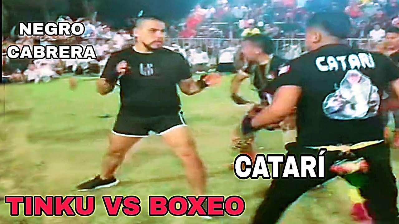 NEGRO CABRERA VS CATARÍ - TINKU 🆚 BOXEO - Santa Cruz - 🇧🇴 - YouTube
