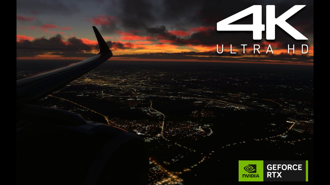 Flight Simulator 2023: RTX 4070 Ultra Realistic Landing in Frankfurt ...