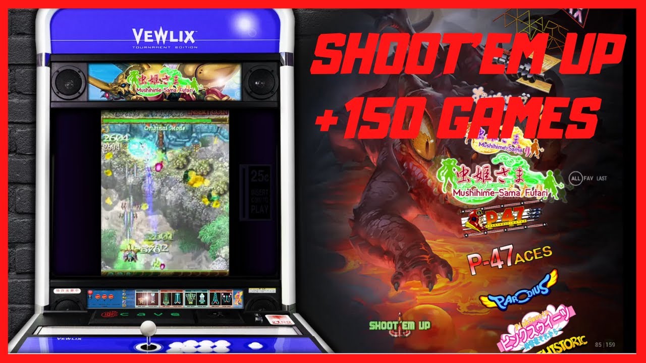 Coinops Next 2 Shoot' em up Arcade Video Games + 150 Jeux ... - YouTube