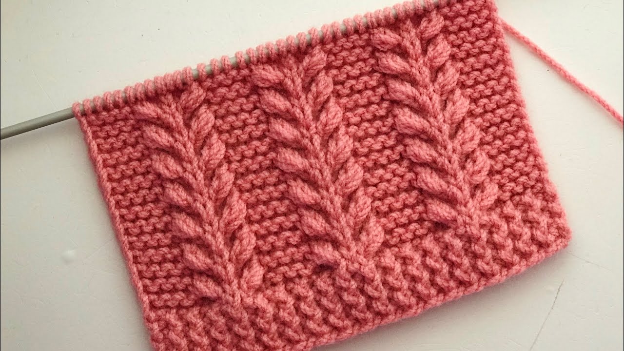 Beautiful Knitting Stitch Pattern Sweater Design/Ladies Sweater/Cardigan/Caps/Muffler - YouTube