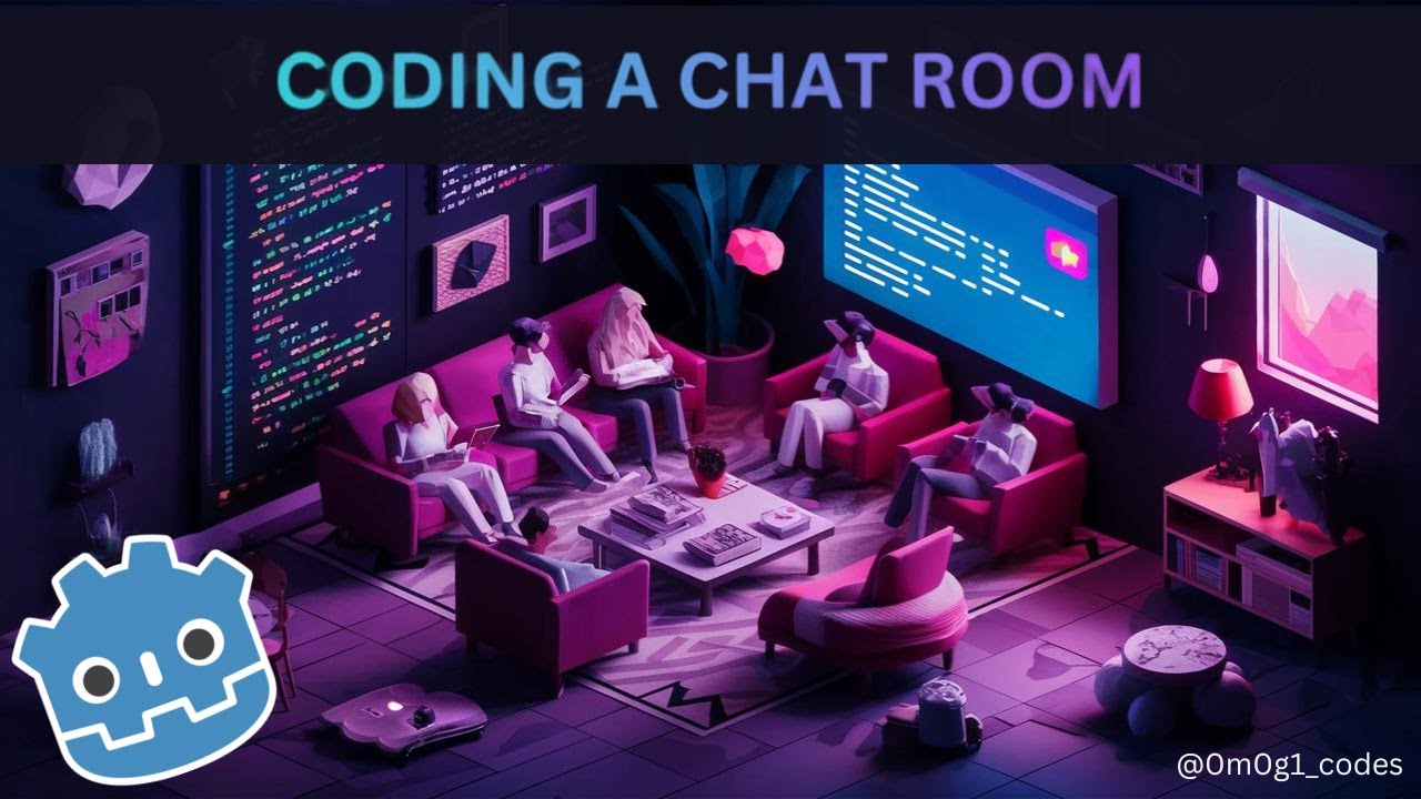 Apps with Godot #1: Coding a chat room with Godot | Multiplayer Peer ...