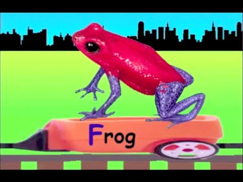 Learn Alphabet F Train - learning alphabet F sounds for kids - YouTube