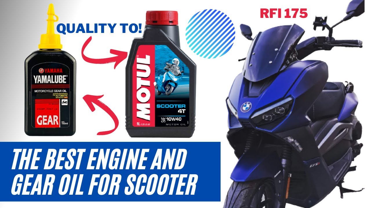 BEST COMBINATION OF ENGINE AND GEAR OIL FOR RFI 175 | HOW TO CHANGE OIL ...