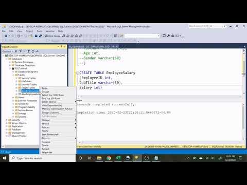 Unlock the Basics of SQL: Installing and Table Creation Tutorial - YouTube