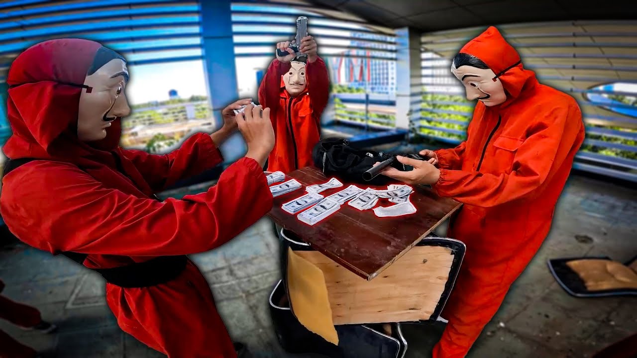 Money heist vs police ( The attack stole money from the arrested police ...