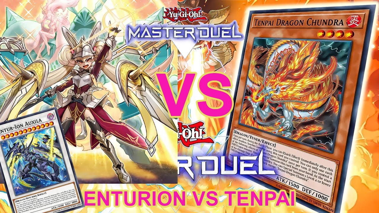CENTURION VS TENPAI MASTER DUEL RANKED DUEL SEASON 34 - YouTube