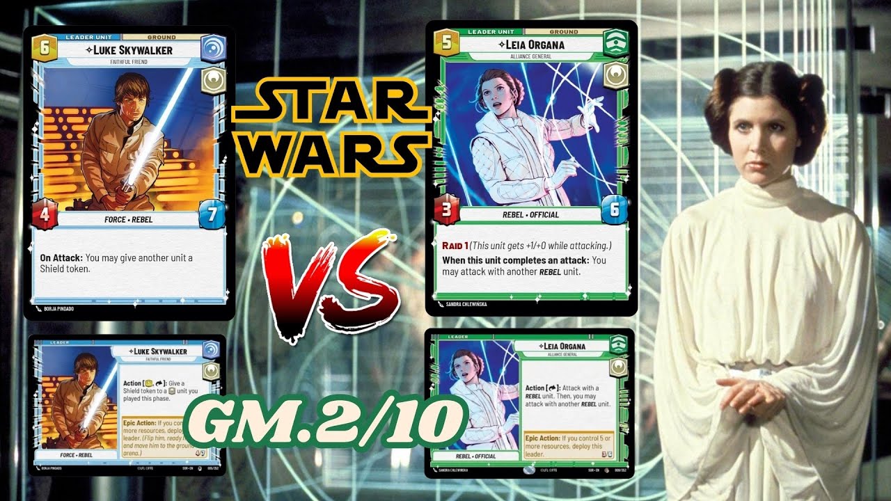 (PRINCESS LEIA VS. LUKE SKYWALKER) (Gm 2/10 Playthrough) Star Wars ...