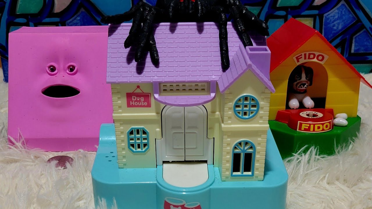 SATISFYING GAME PLAY FACE BANK N OTHER COINS BANK - YouTube