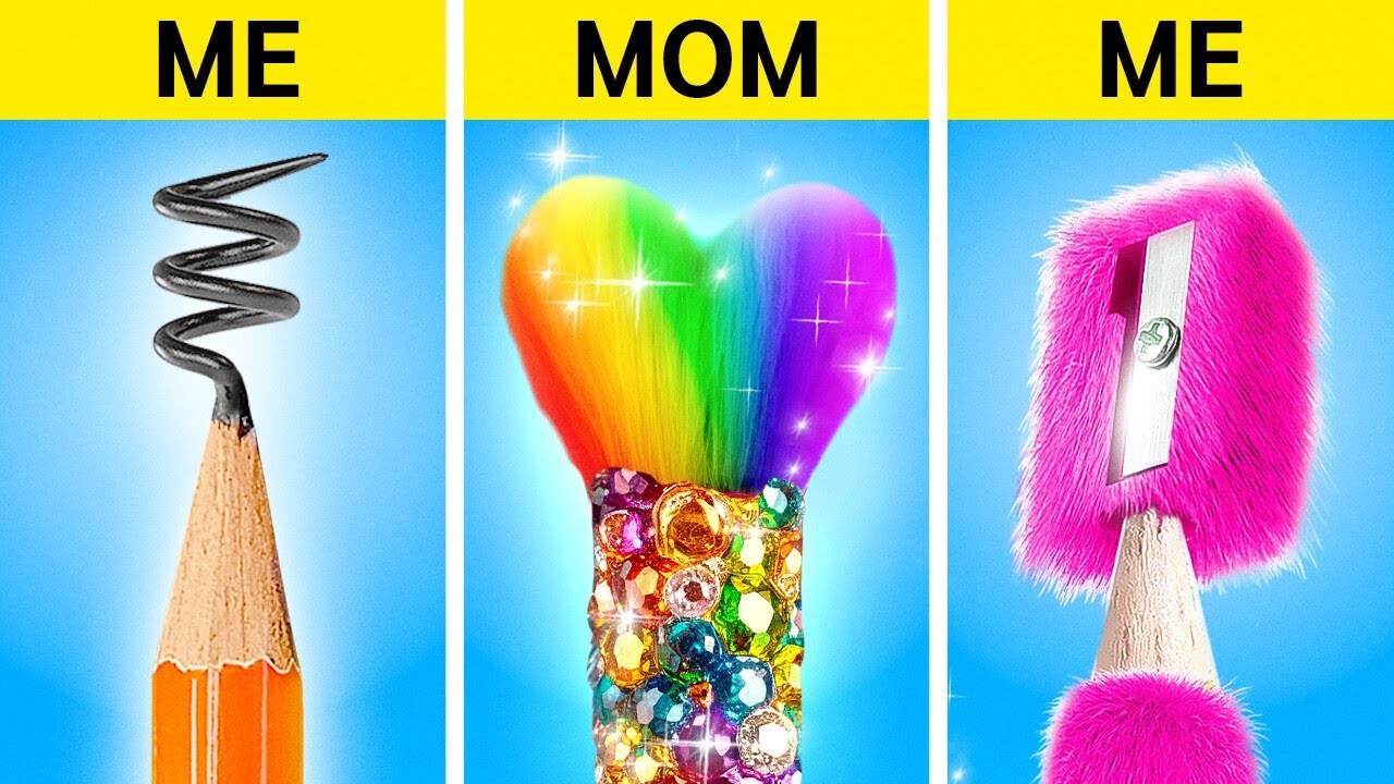 WOW! 🌈 EASY DIY Crayon Crafts: Mermaid Tails, Colorful Dinos & Melting ...