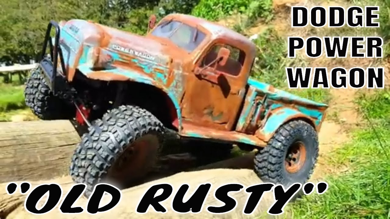 Pro-line 1946 Dodge Power Wagon Body Crawling OLD RUSTY WAGON Rust ...