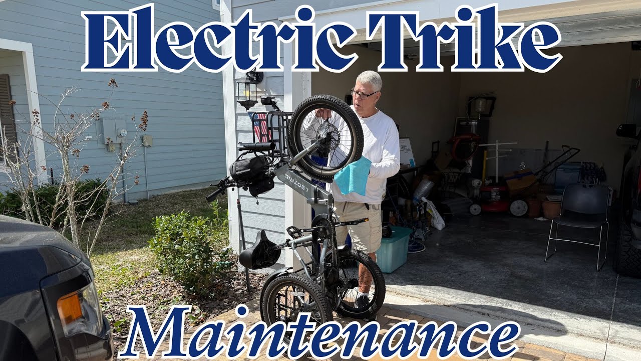 Electric Trike Maintenance | My Way - YouTube