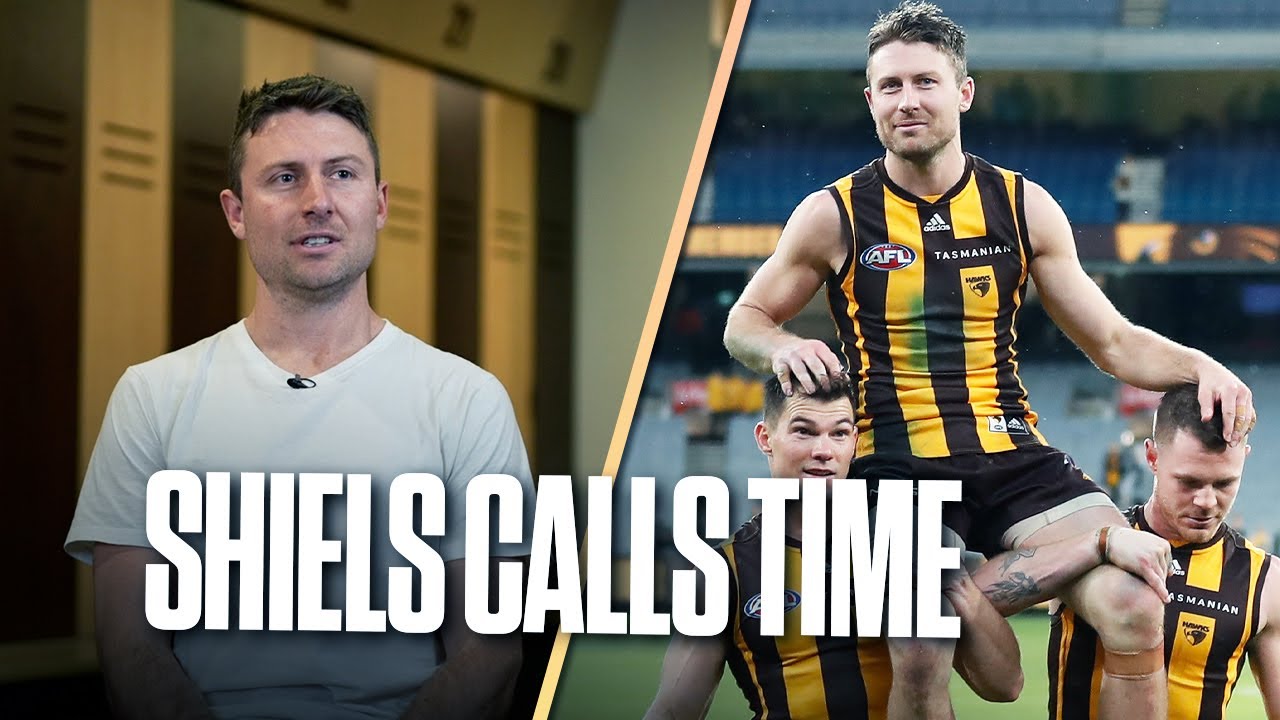 Three-time premiership Hawk Liam Shiels calls an end to his career ...