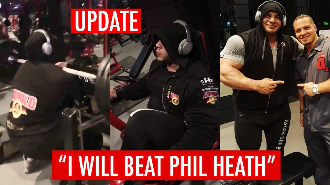 Big Ramy Weighing 335lbs+ In Offseason! (1080lb Leg Press) - YouTube