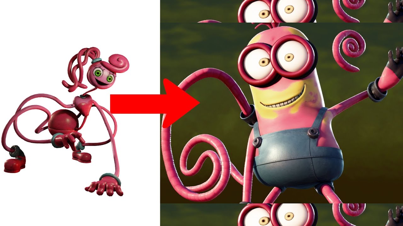 Mommy Long Legs but MINION??? Poppy Playtime characters but Minions! 🤓 ...