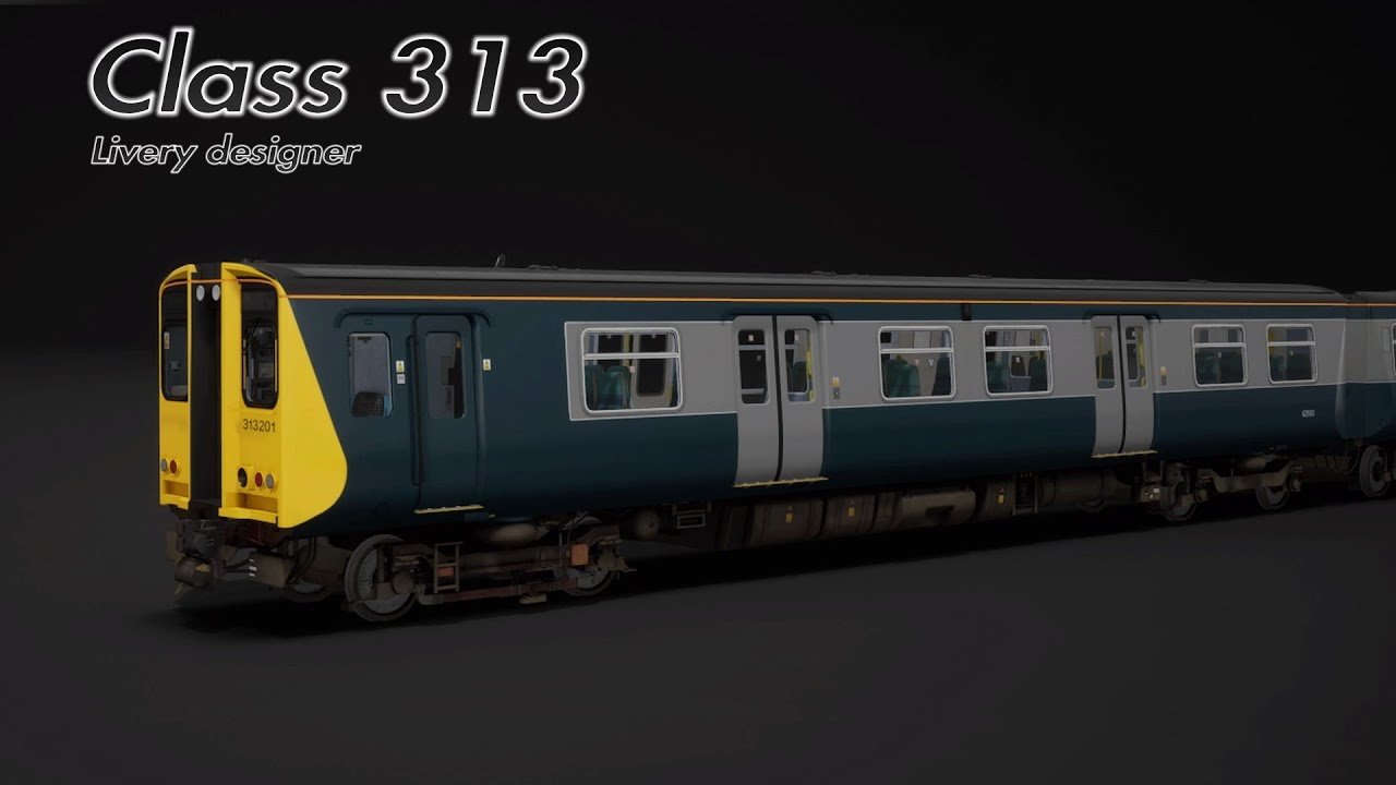 Class 313 (TSW2/ PS4) Full Livery guide BR on livery designer - Time ...