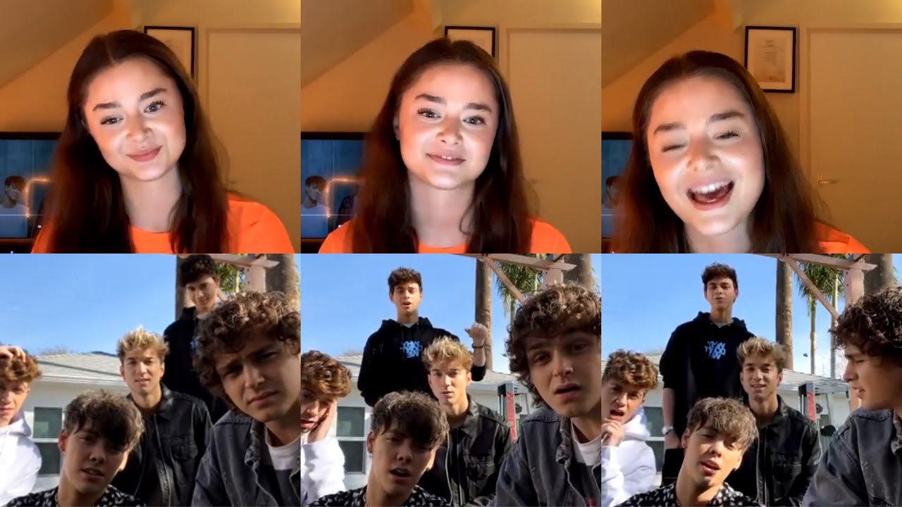 WHY DON'T WE FULL INSTAGRAM LIVE WITH STEFANIA 1/19/21 - YouTube
